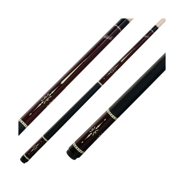 MB Snooker & Billard Shop - Billard Queue Cuetec Warrior Burgund